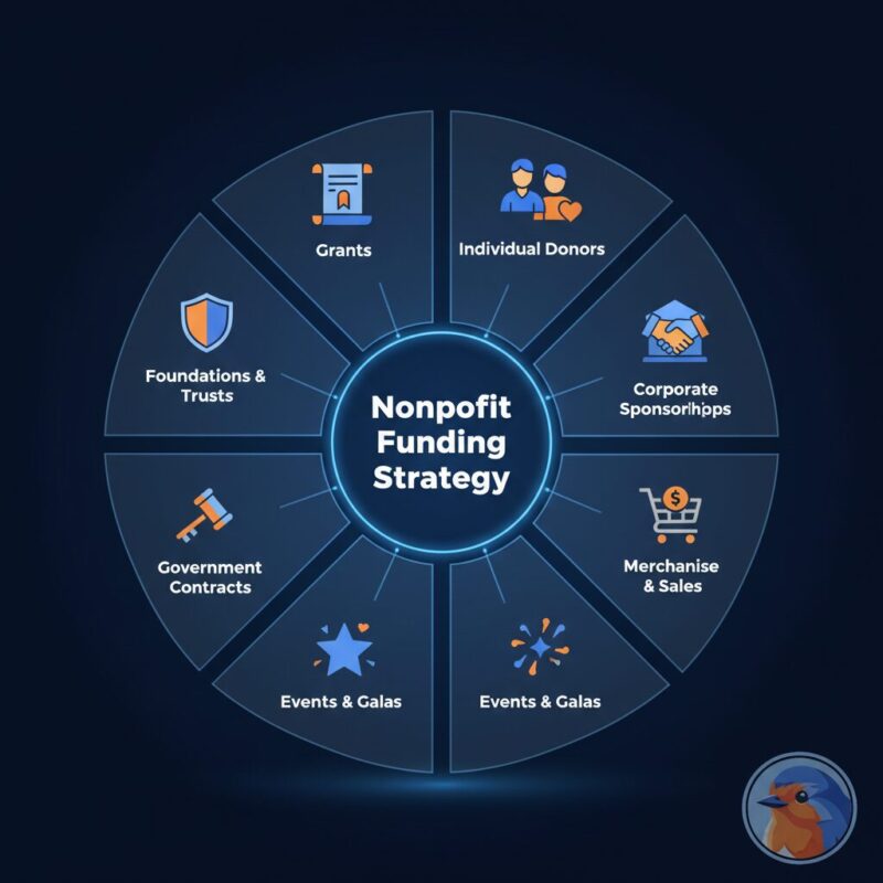 Nonprofit Funding Strategy: 7 Revenue | FundRobin